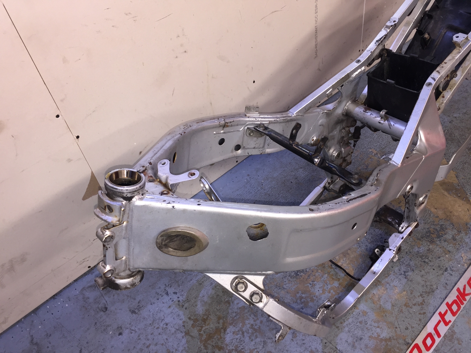 93-95 YAMAHA FZR600R FZR 600 600R CLN EZ FRAME CHASSIS READY EASY FL ...