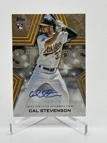 2023 Topps Series 2 - Baseball Stars Autographs Cal Stevenson #BSA-CST ...