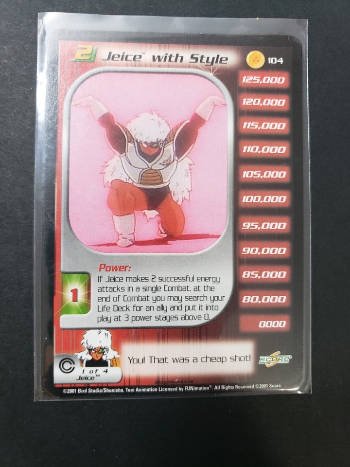 Dragon Ball Z CCG - Trunks Saga (2001) - You Pick (individual cards ...