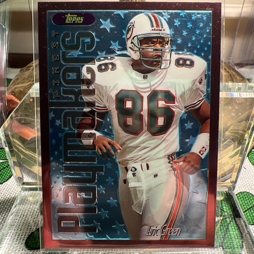 1996 TOPPS FINEST PLAYMAKERS ERIC GREEN #172 DOLPHINS | eBay