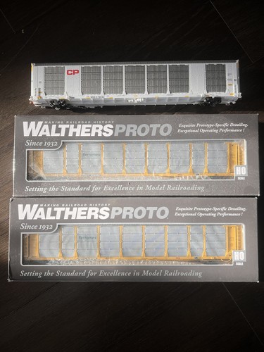HO Auto Racks NEW - 2 Walthers Proto and 1 ScaleTrains | eBay
