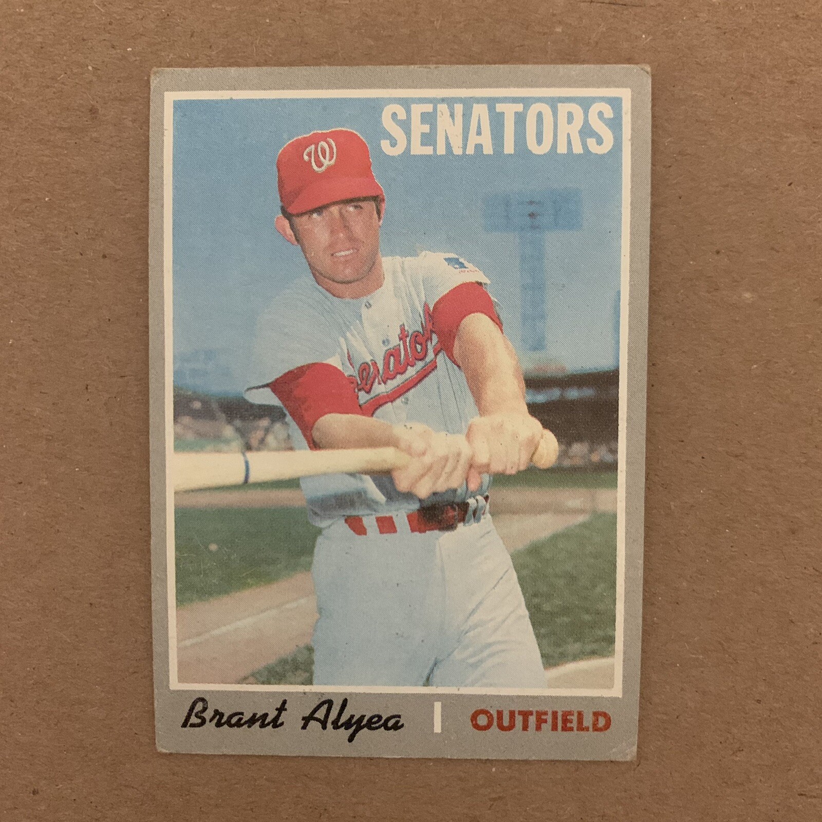 1970 Topps Brant Alyea # 303 Washington Senators Baseball Card | eBay