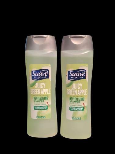 2x Suave Juicy Green Apple Revitalizing Shampoo 15 oz ea Long Lasting ...