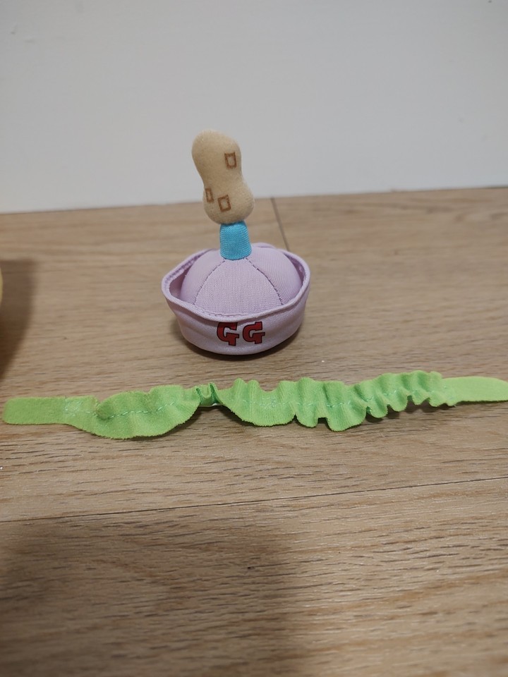 SPONGEBOB SQUAREPANTS GOOFY GOOBER Babbling Toy With Mustache 2004 ...