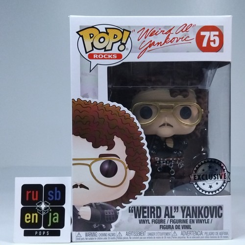 Funko Pop! Rocks Weird Al Yankovic Exclusive #75 | eBay UK