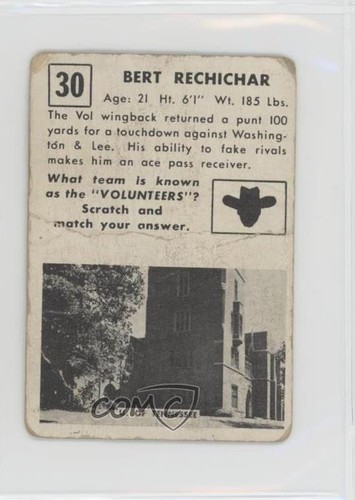 1951 Topps Magic Bert Rechichar #30 | eBay