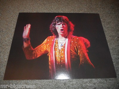 MICK JAGGER - ORIGINAL 1974 RISING SIGNS LARGE POSTER CARD - 8 1/2" X ...