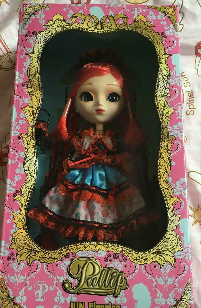 Pullip kirsche F-603 Lolita full of red hair color jun planning co ...