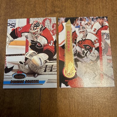 DOMINIC ROUSSEL 2 Card Pinnacle Stadium Club Lot! NM+ Free Shipping! | eBay