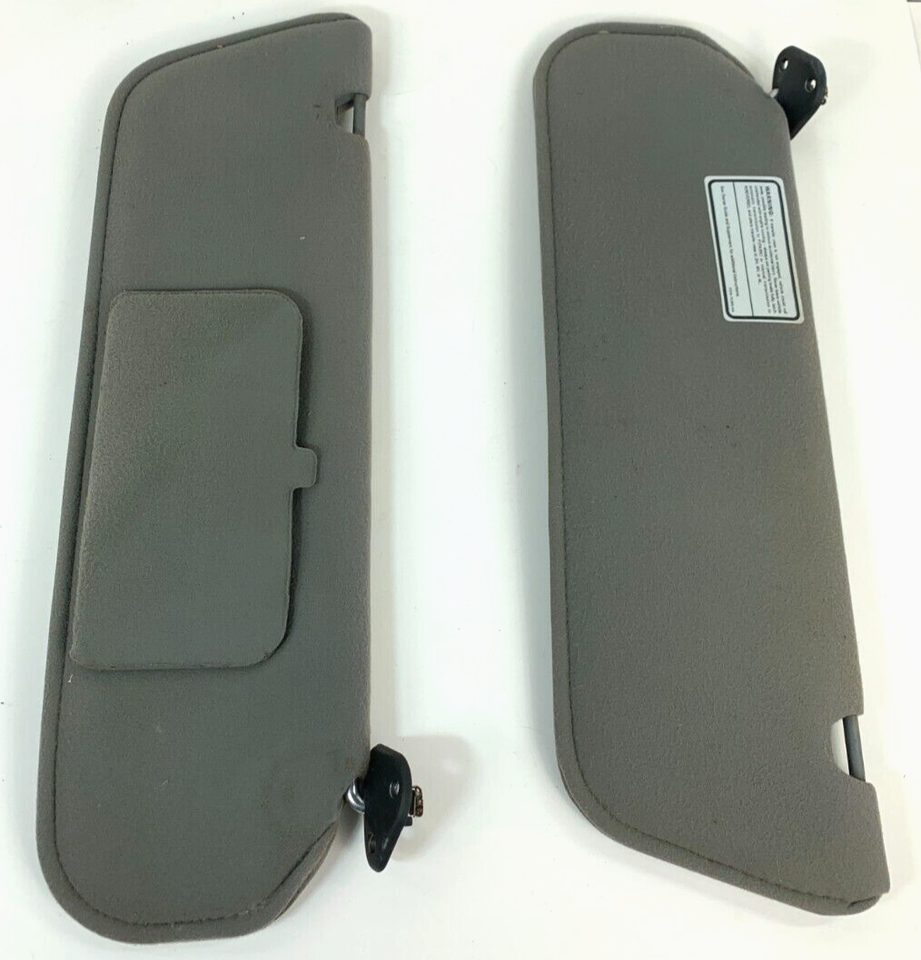 1989-2006 Ford Ranger Sun Visors Sun Shade Sunvisor Pair Cloth Gray | eBay