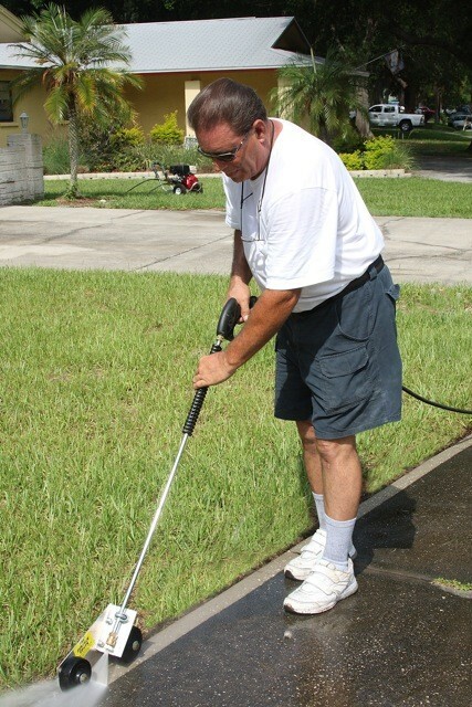 The Surface Edger With Spray Wand, Pressure Washer Accessory Tool, Made ...