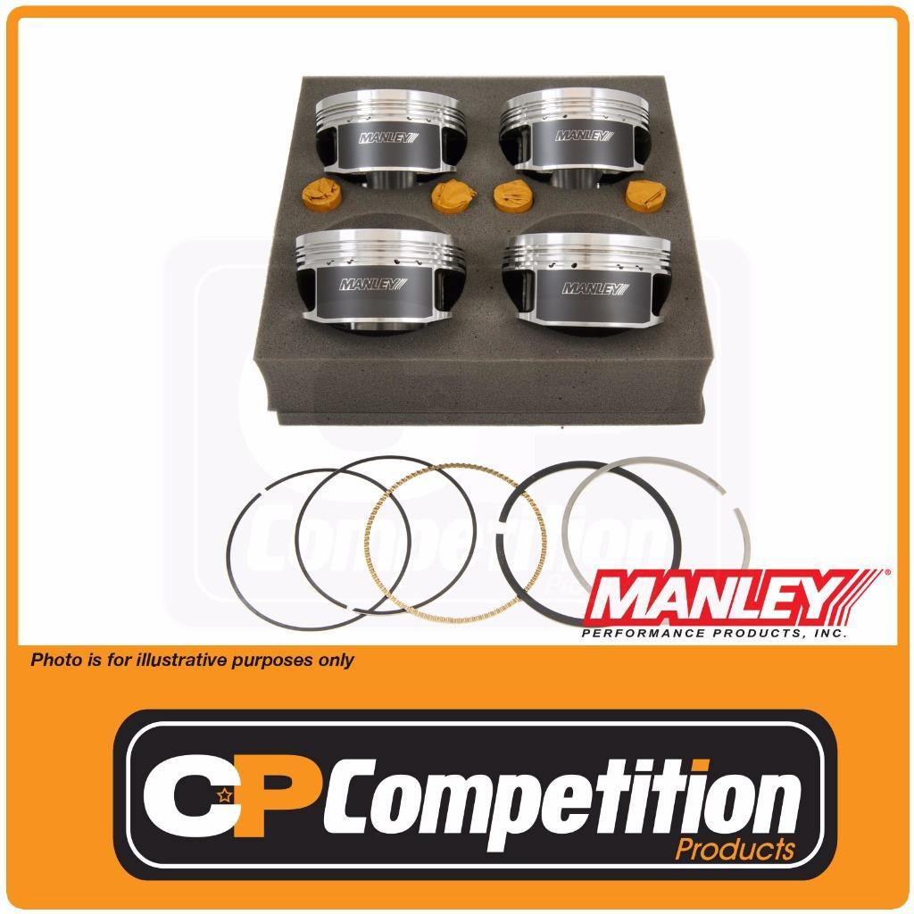 Manley Forged Piston & Rings Fits Subaru WRX EJ25 100mm Bore / 79mm ...