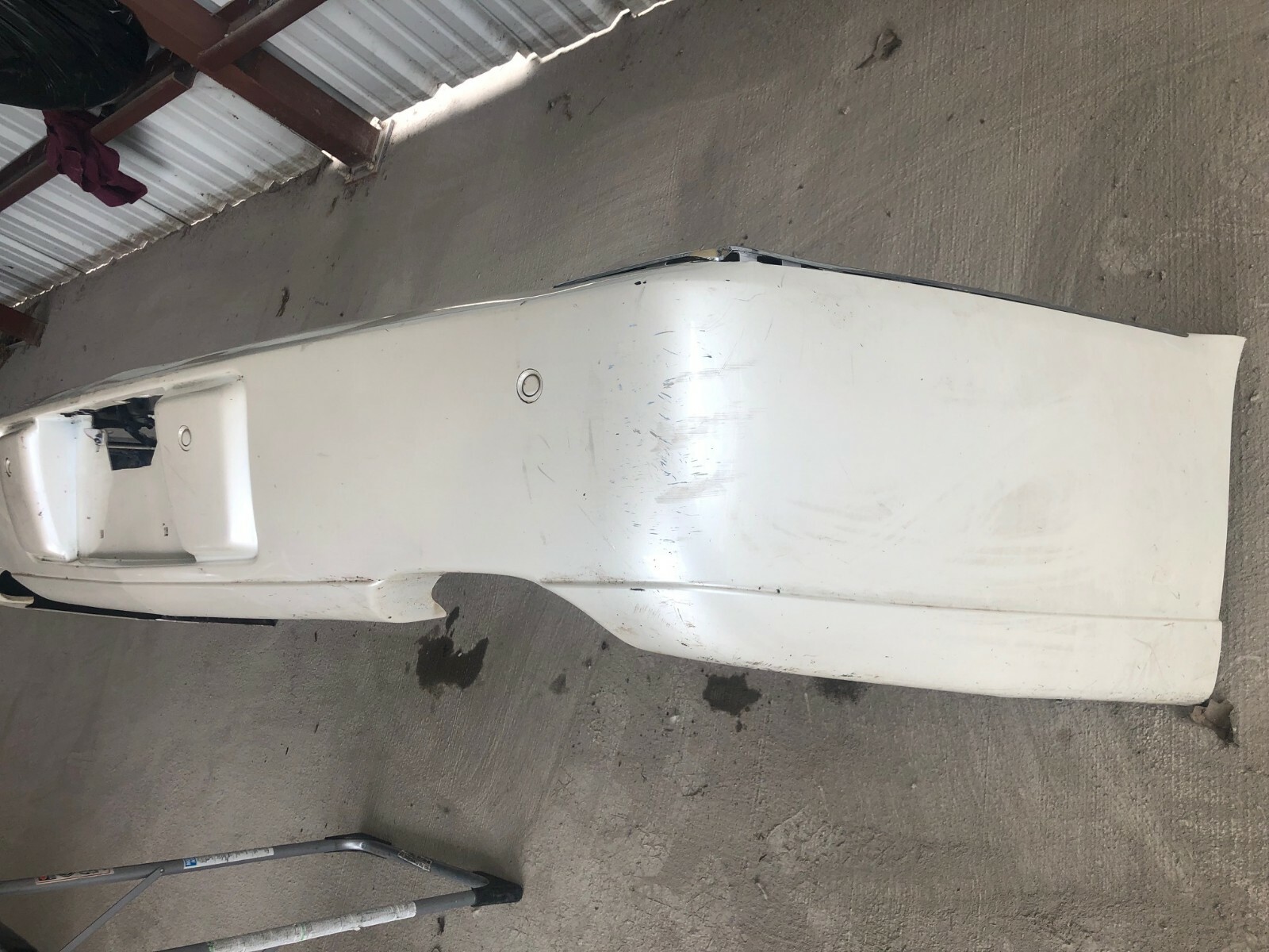 2006-2011 Cadillac DTS Rear Bumper | White | OEM | United States