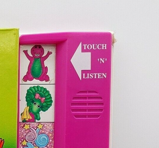 Golden Sound Story Barney's Magical Picnic Play-a-Sound Book 1993 | eBay