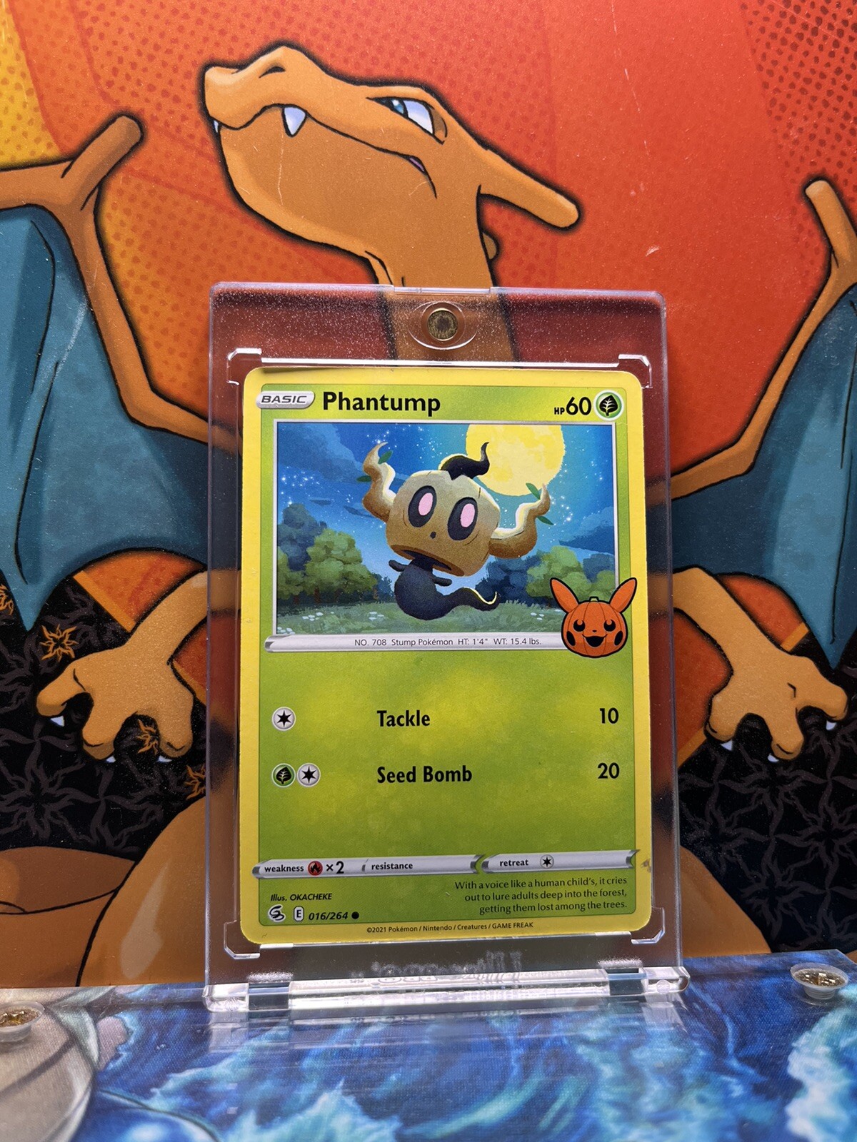 Phantump Trick Or Trade NM, 016/264 Pokemon Card. | eBay UK