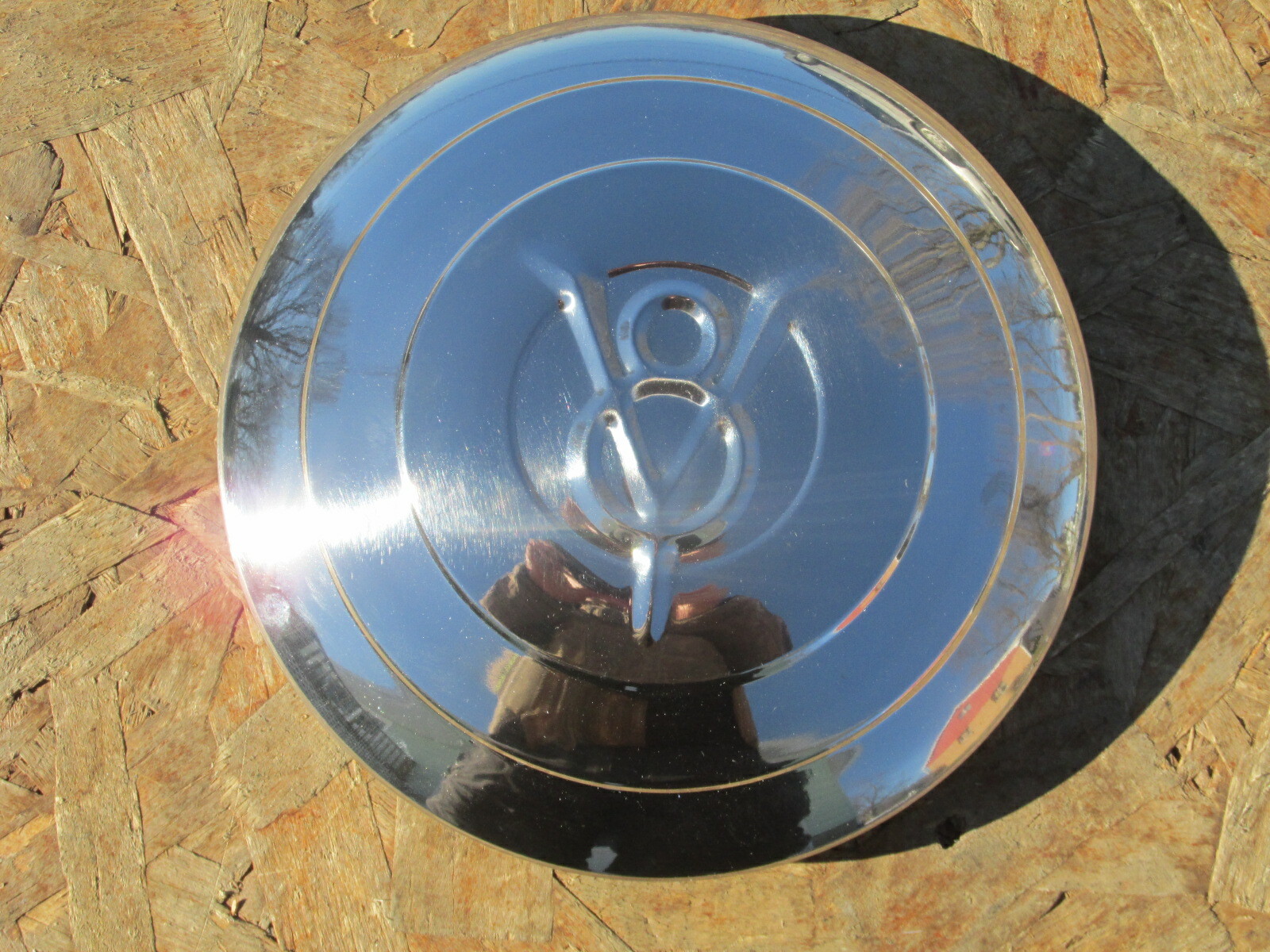 1933 Ford V8 Stainless Wire Wheel Hubcaps, Set of 4, 5 3/4" LIP ...