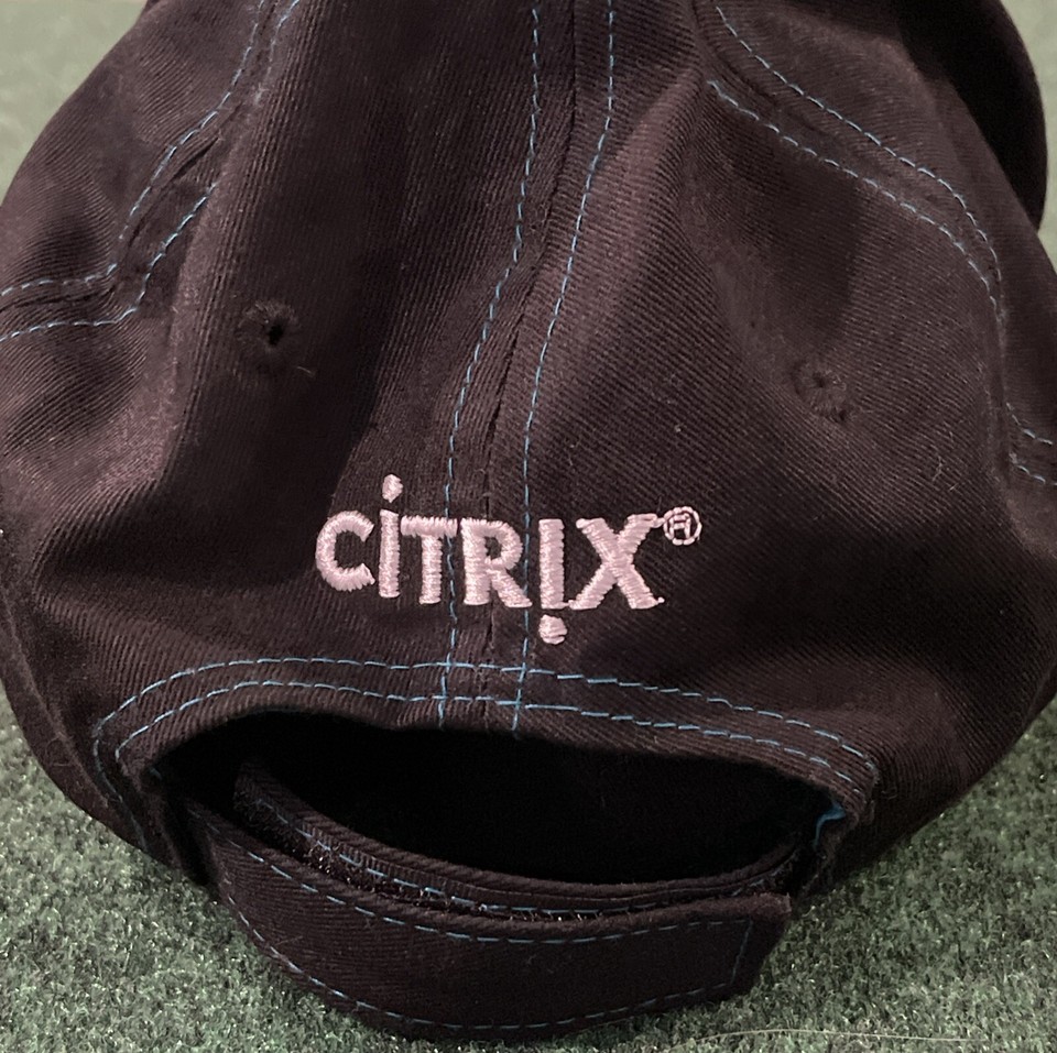 San Jose Sharks Hat Citrix Logo NHL Hockey Baseball Adjustable Cap | eBay