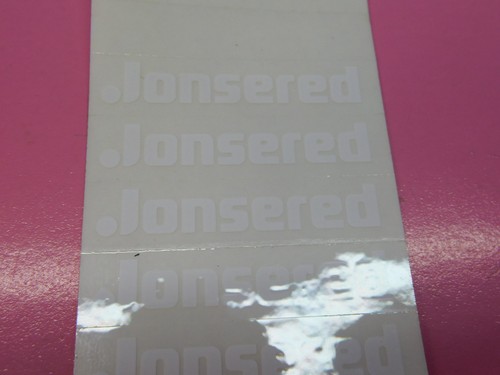 9 PCS. STICKER DECAL FOR JONSERED --- BOX 712 A | eBay