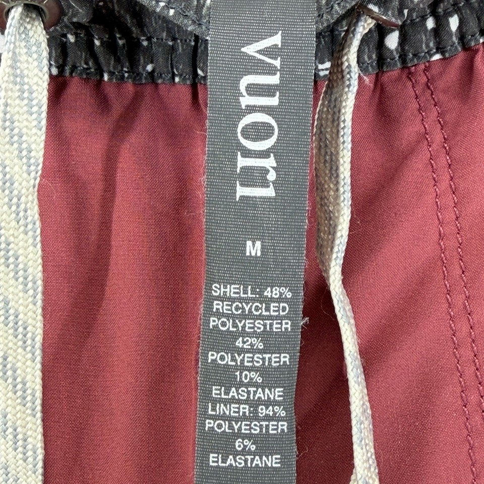 Vuori Men's Kore Shorts Red Size M Elastic Waist Drawstring Athletic ...