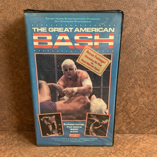 VTG GREAT AMERICAN BASH 1986 VHS NWA WCW WWF WWE WRESTLING JIM CROCKETT ...