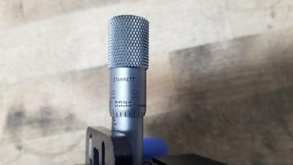 Parker Positioning Systems Daedal Linear Slide with Starrett Micrometer ...