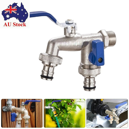 Garden Irrigation Water Faucet Garden Watering Water Splitter Connector ...