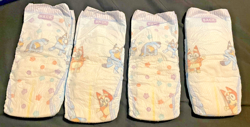 Luvs Size 8 Diaper Sample 4 (FOUR) Diapers Non Vintage Pampers Kadula ...