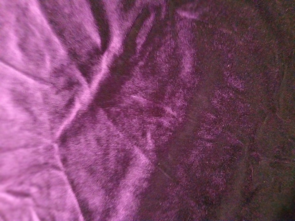 Vintage Dark (Royal) Purple Velvet Fabric--- $14.00/yard at 6 yds ...