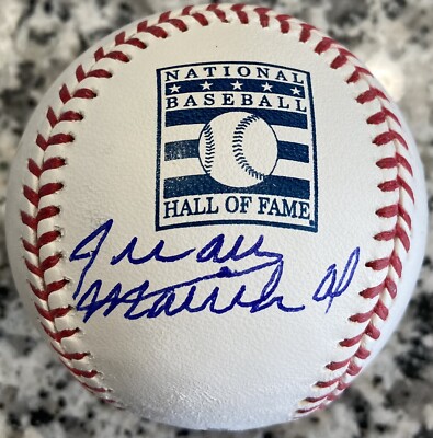 Juan Marichal Auto Signed MLB Hall of Fame HOF Logo Baseball w/COA “HOF ...
