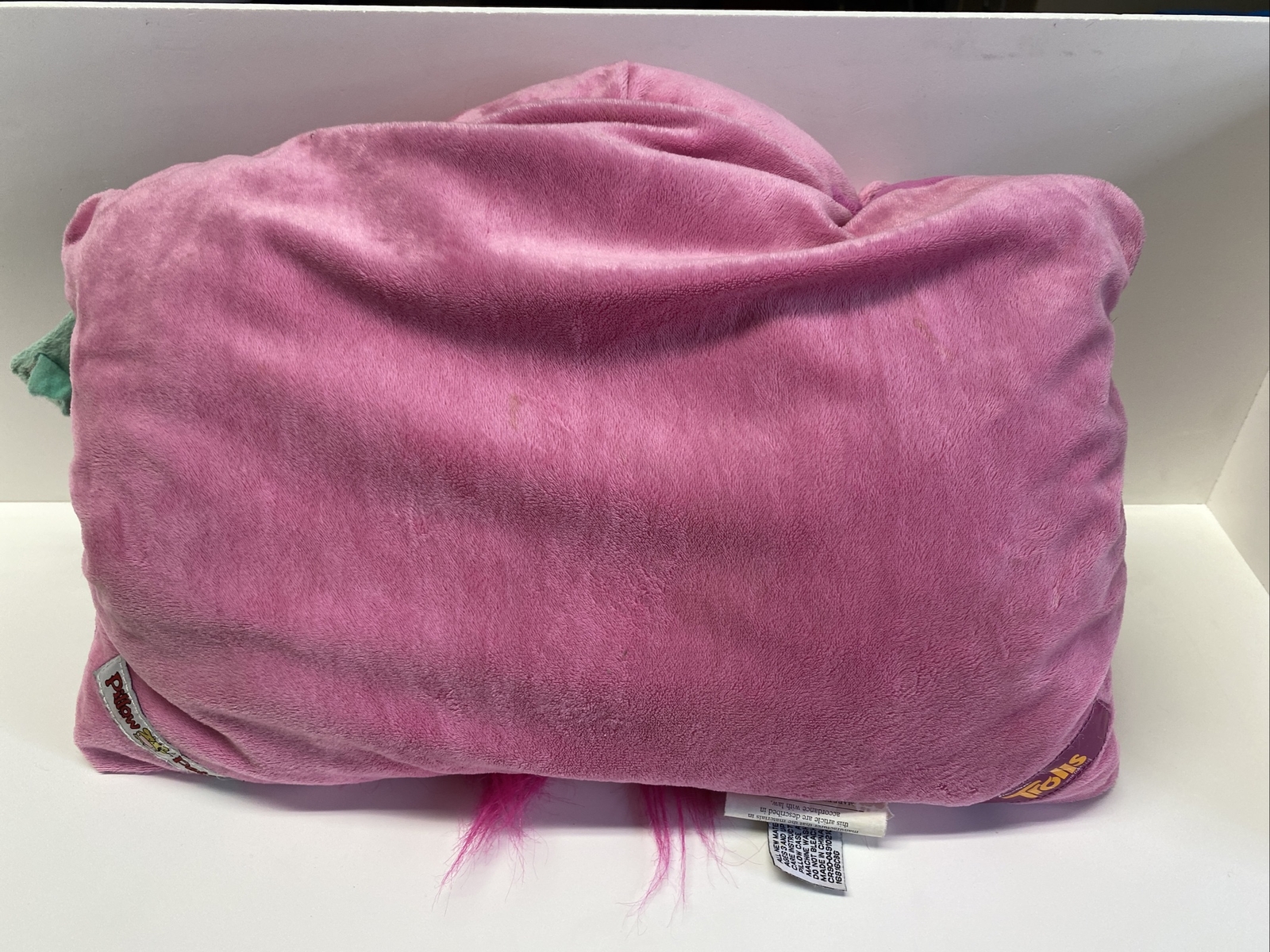 Trolls Pillow Pet Stuffed Plush Pink Poppy 16 x 10.5 | eBay