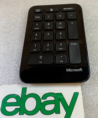 Authentic Microsoft OEM Replacement Number Pad NumPad 1558 for Sculpt ...