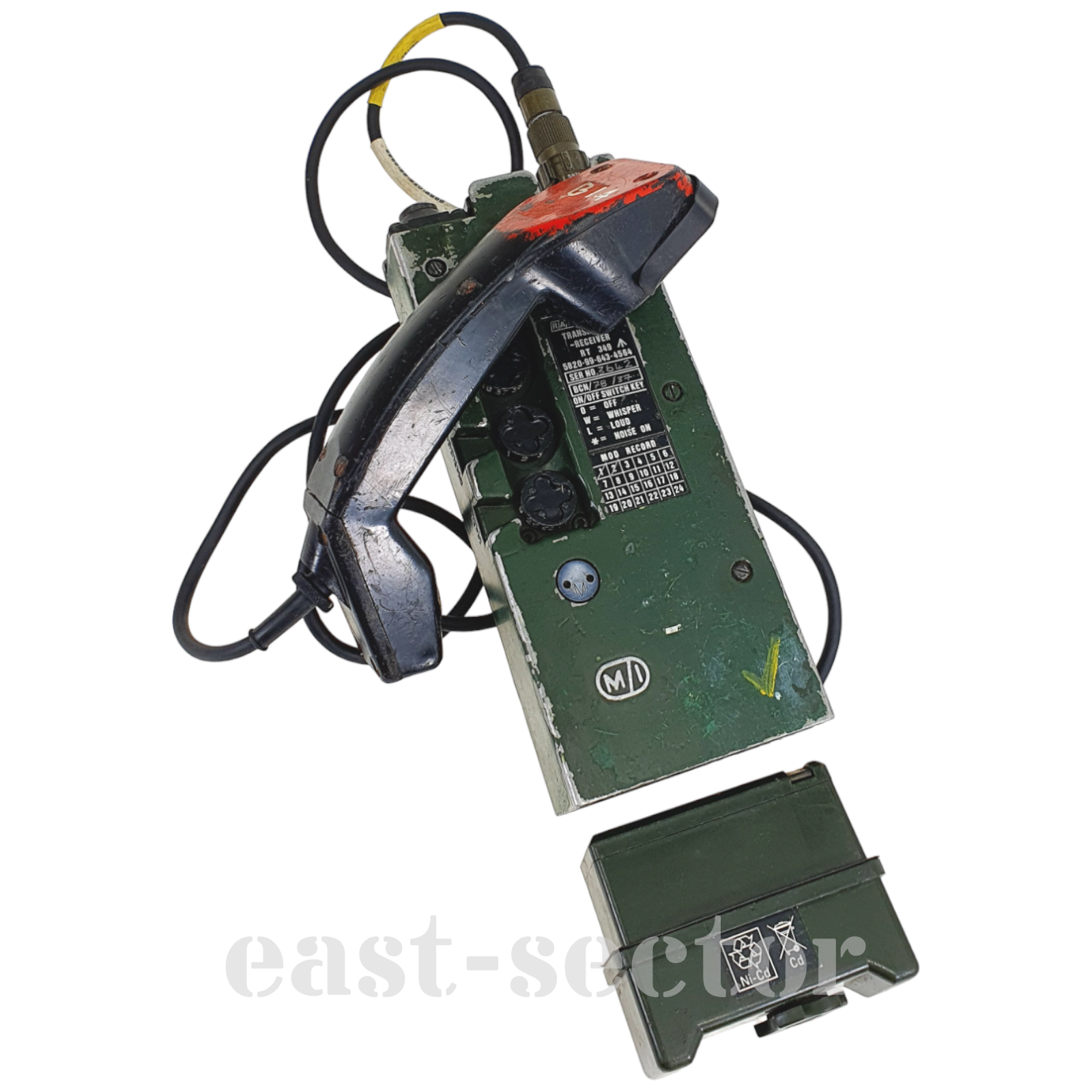 RT349 PRC-349 RACAL CLANSMAN Military Tactical Radio FM British Amry ...