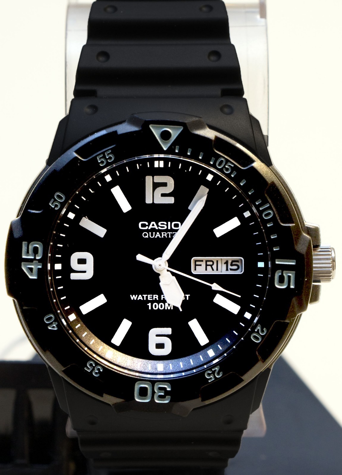 Casio Mrw200h-1b2 Analog Men's Watch Black 100m WR Day and Date Neo ...