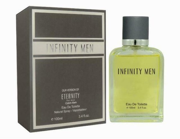 Infinity Men for Men Pour Homme Eau De Toilette Spray 3.4 Oz Bottle for ...