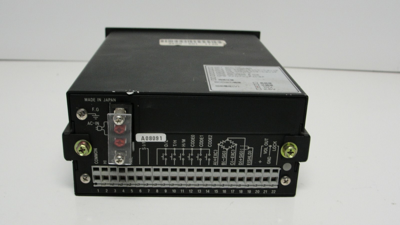 Unipulse F366 digital indicator 10v | eBay