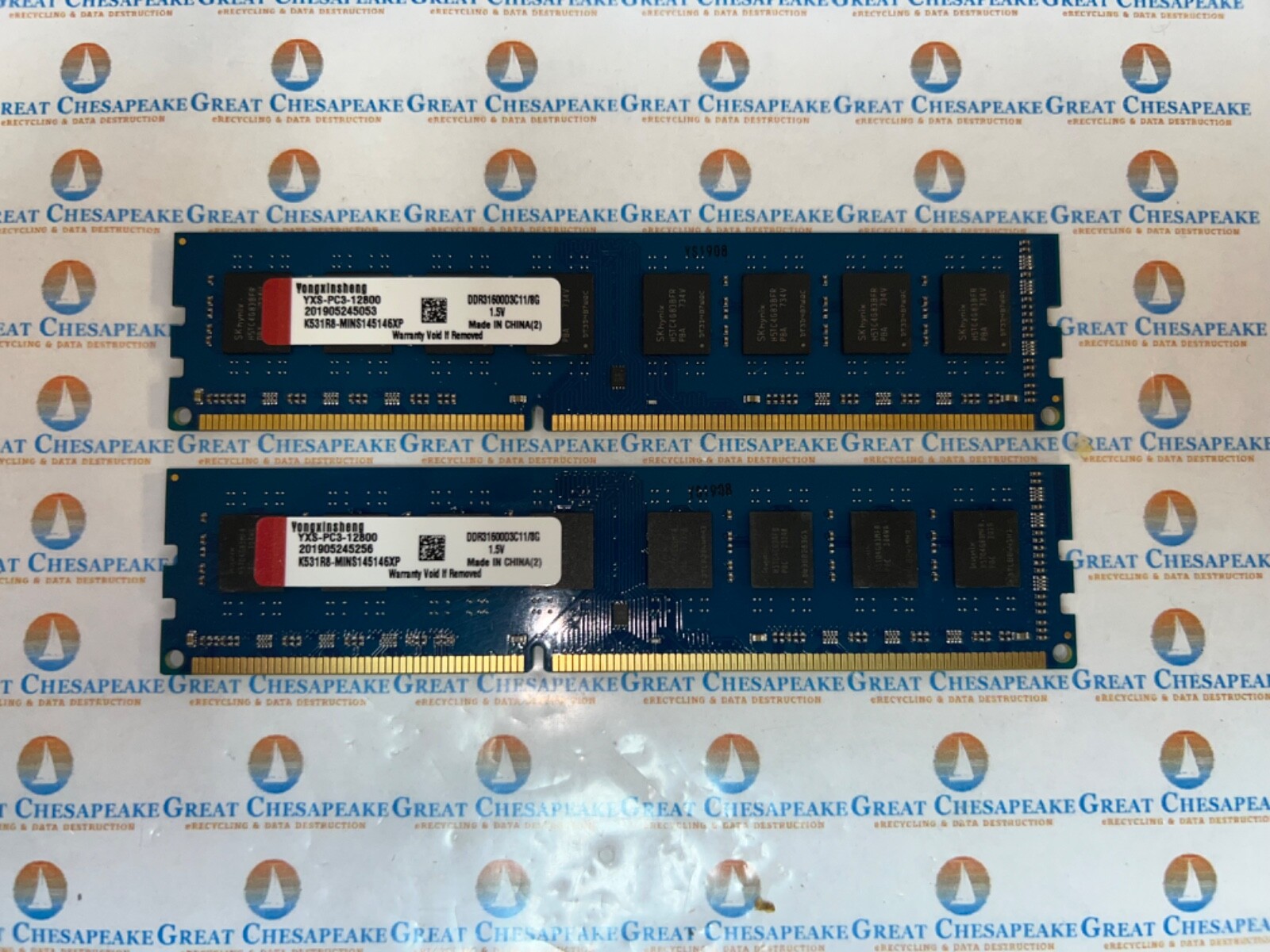 Yongxinsheng K531R8-MINS145146XP PC3-12800 8GB Memory Desktop RAM DDR3 ...