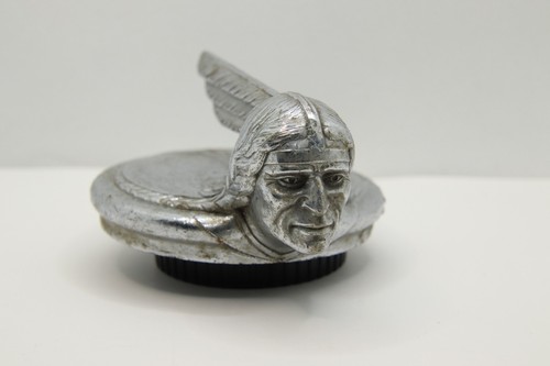 1929 - 31 Pontiac Indian Chief Car Mascot Hood Ornament Radiator Cap | eBay