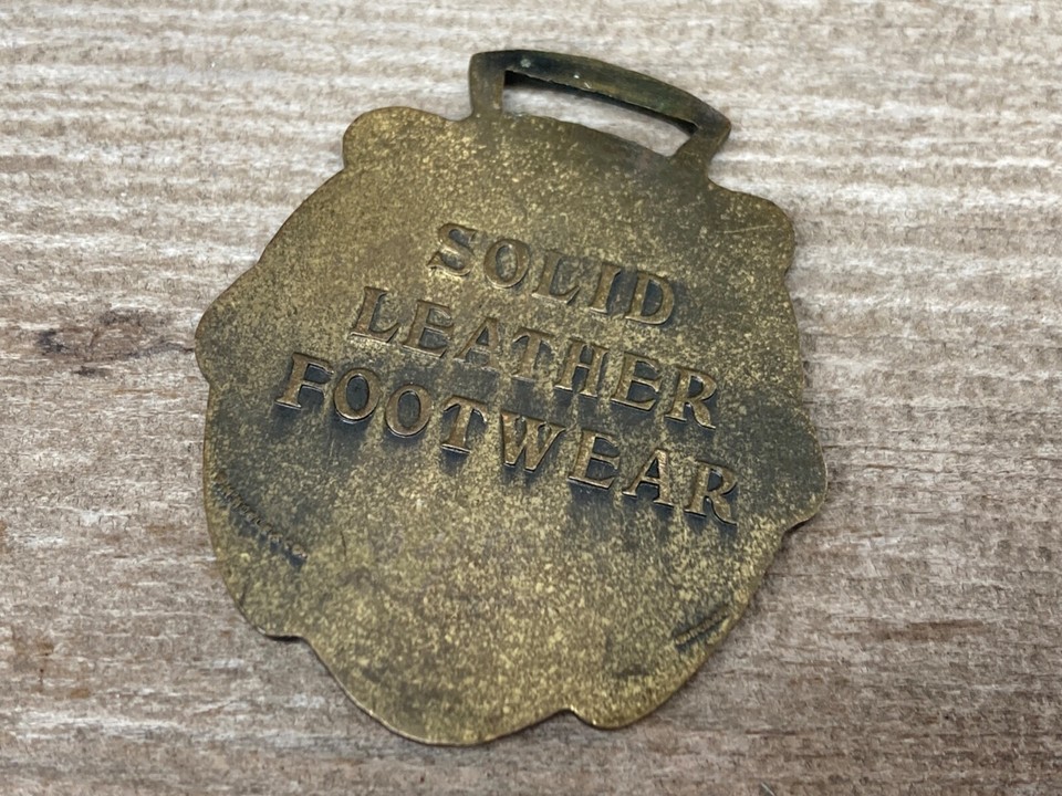 OLD VTG PETERS WEATHERBIRD SHOES ADVERTISING WATCH FOB | eBay