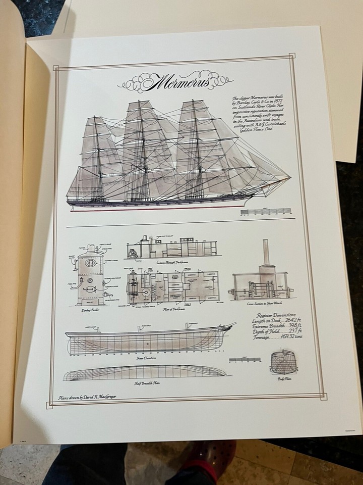 THE GREAT SAILING SHIP ENGRAVINGS Franklin Mint National Maritime ...