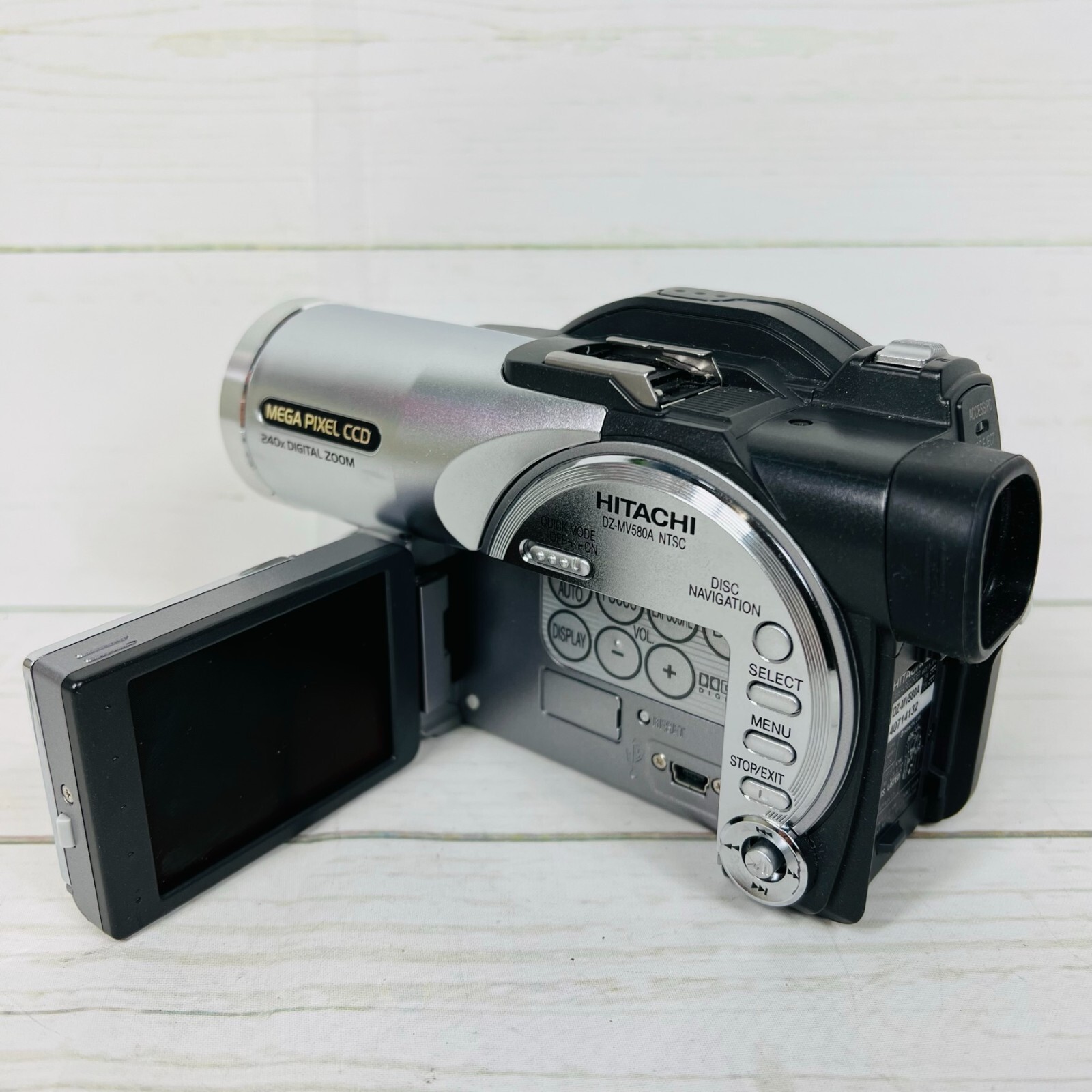 Hitachi Camcorder DZ-MV580A DVD CAM Camera | eBay