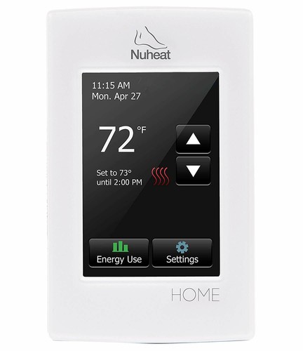 Nuheat nVent Home Touchscreen Programmable Radiant Floor Heat ...