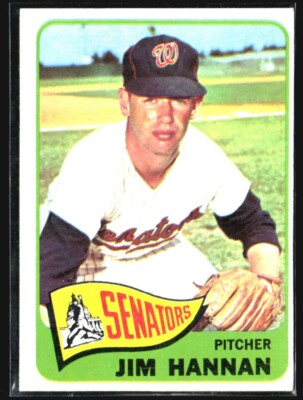 1965 Topps - #394 Jim Hannan | eBay