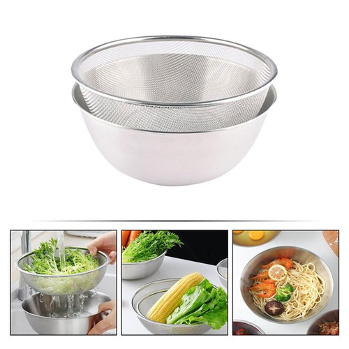Kitchen Strainer Bowl Sink Strainer Colander Rice Washing Bowl | eBay