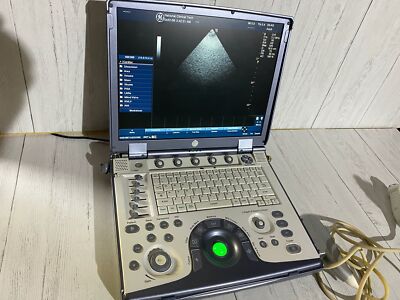 Ge Logic E portable Ultrasound machine with one linear array probe L8 ...