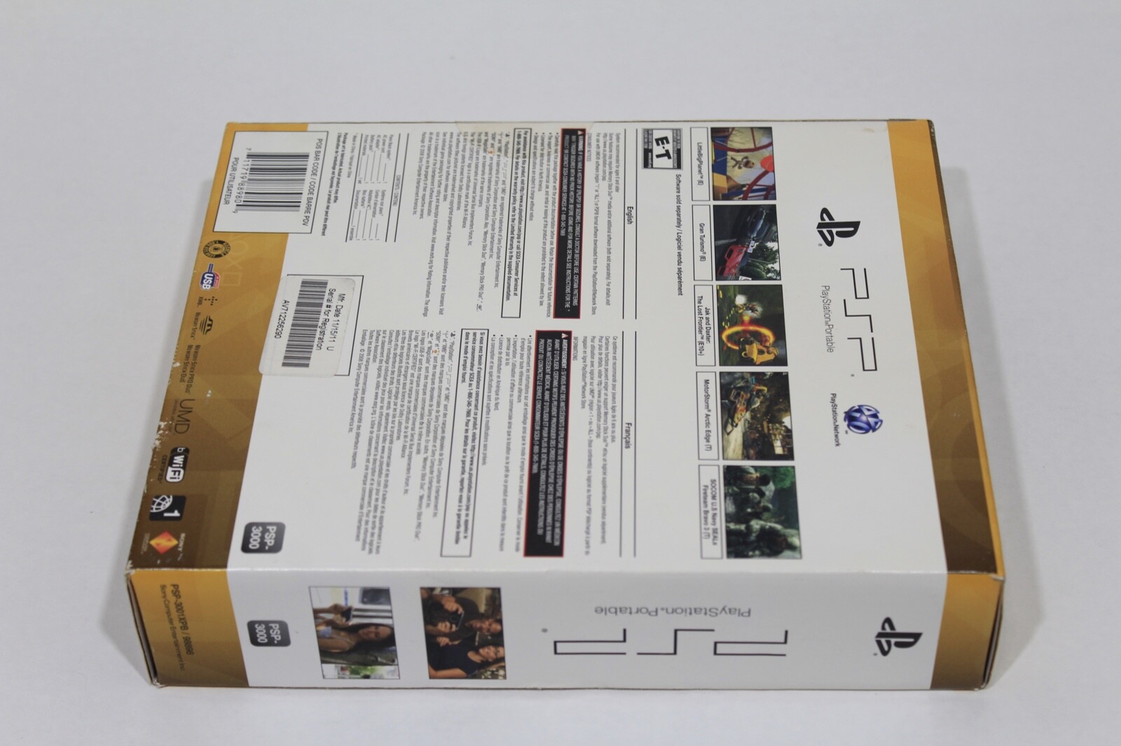 Sony PSP-3000 Launch Edition 64MB Piano Black Handheld System for sale ...