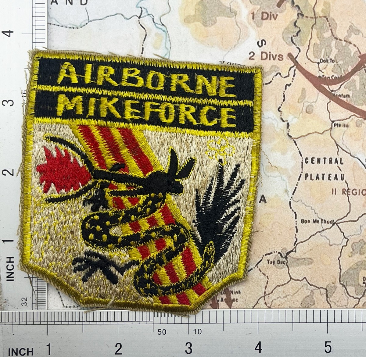 Patch , US recon , mike force airborne mf vietnam war patch ussf vietna ...