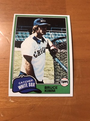 1981 Topps Bruce Kimm Chicago White Sox #272 | eBay
