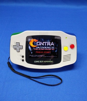 Backlit Nintendo GBA Game boy Advance Backlight GBA IPSv2 mod Super ...