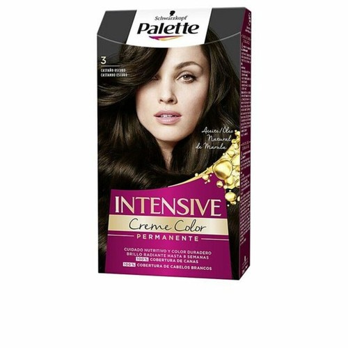 Permanent Dye Palette Intensive 3 Schwarzkopf Palette Intensive Dark ...