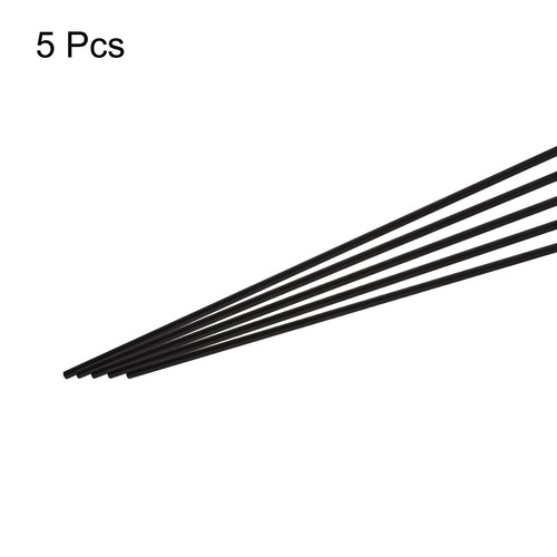 5Pcs Carbon Fiber Rod 3mm x 200mm for RC Plane Kite Wing Tube ...